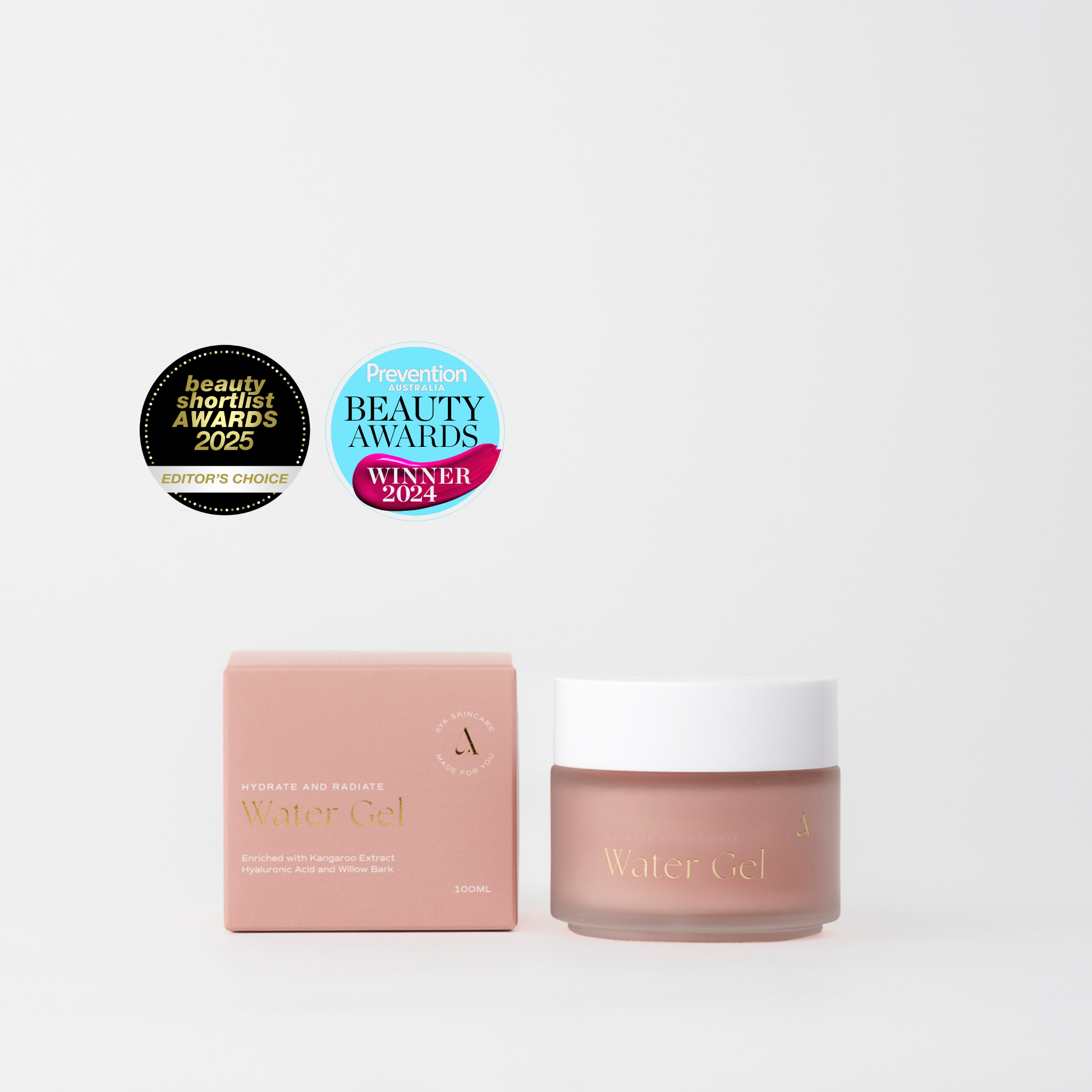 Hydrate and Radiate - Water Gel – Aya Skincare